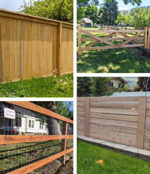 Wood Fences - High & Tight Fencing Company